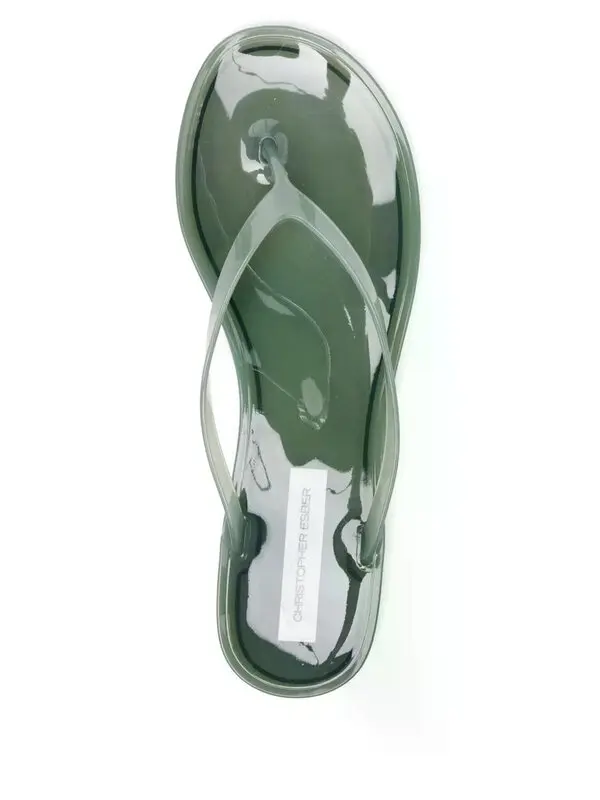 Christopher Esber Jo Flip-flops - Green