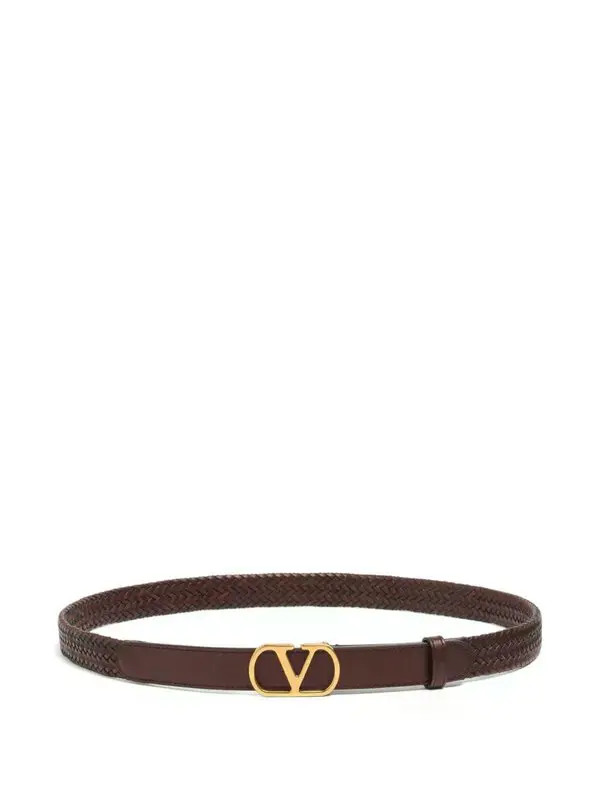 Valentino Garavani Vlogo Signature Belt - Brown