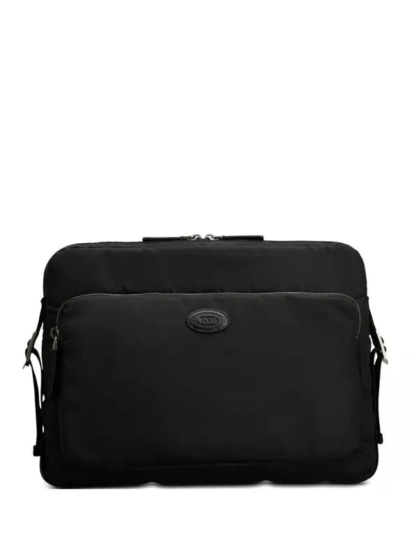 TOD'S Padded Laptop Bag - Black