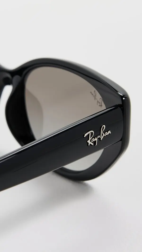 Ray-ban Oval Sunglasses - Black