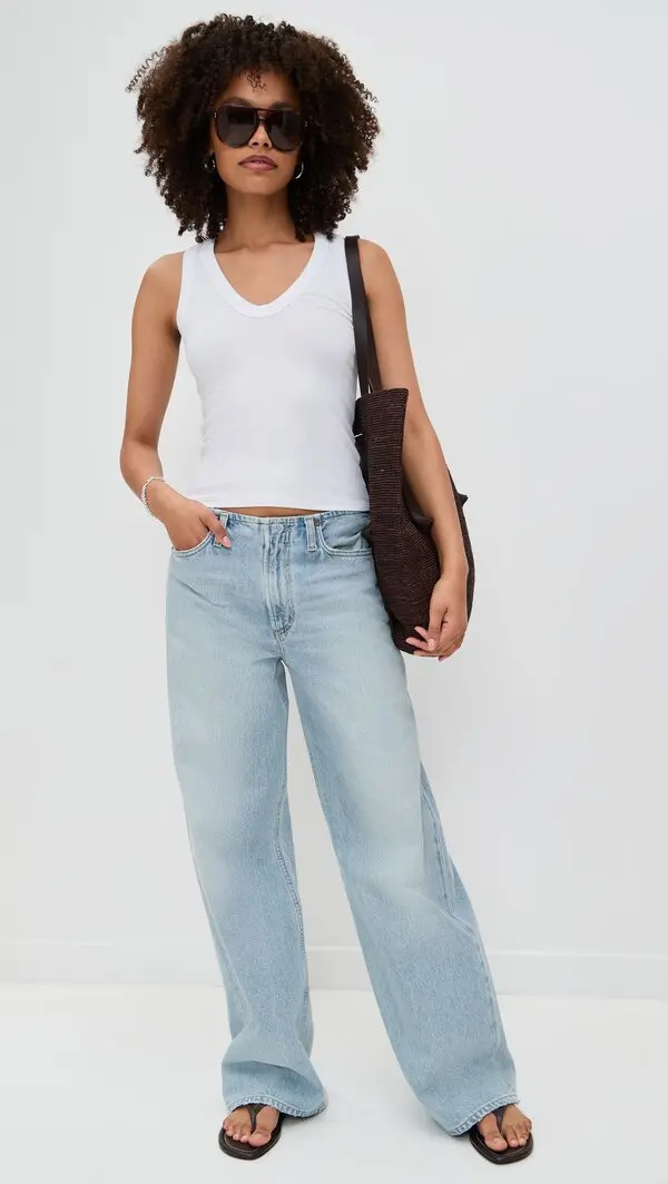 Cotton Citizen U-neck Ribbed Tank