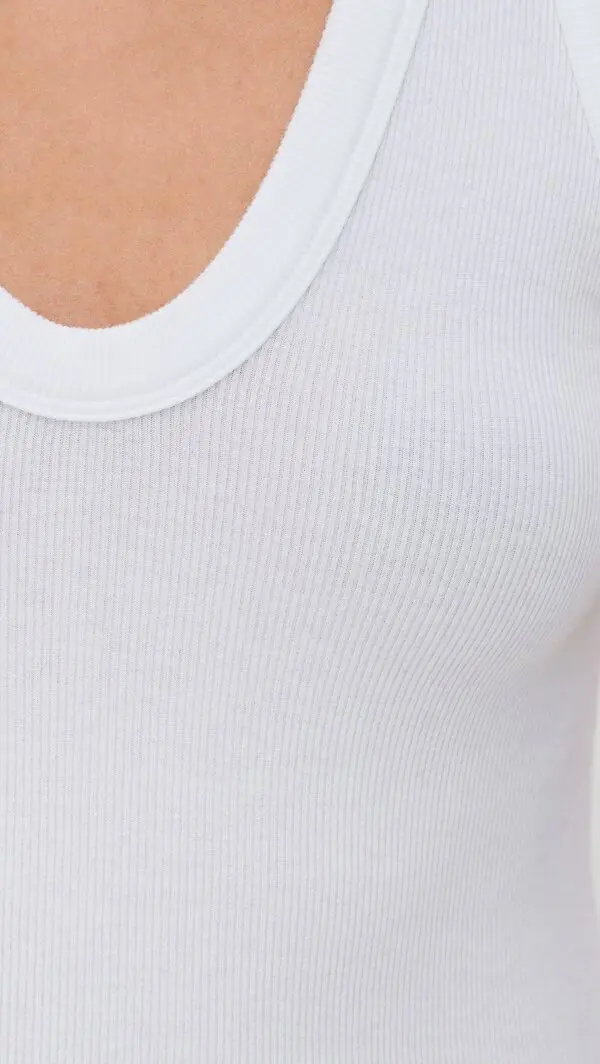 Cotton Citizen U-neck Ribbed Tank