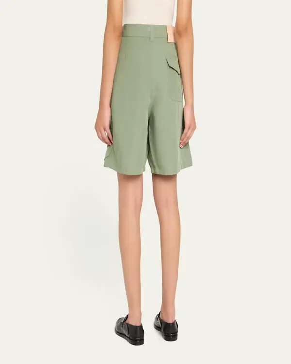 Loewe High-rise Cargo Shorts