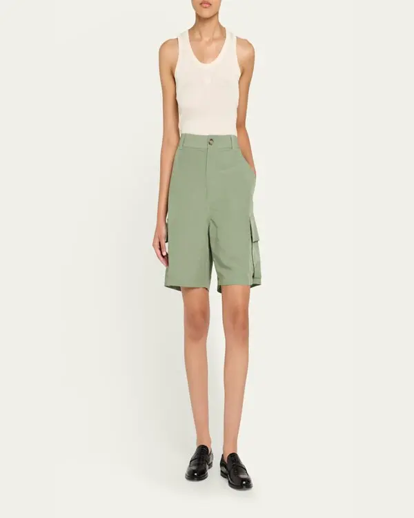 Loewe High-rise Cargo Shorts