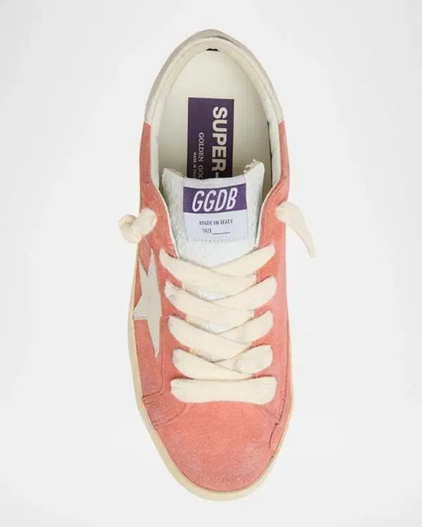 GOLDEN GOOSE Super-star Mixed Suede Low-top Sneakers