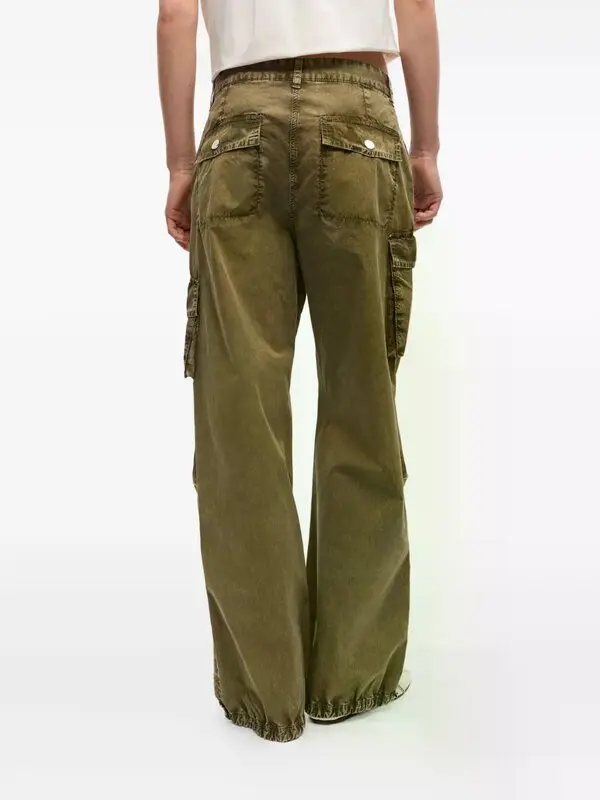 GANNI Cargo Trousers - Green