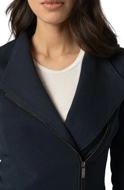 SAINT + SOFIA Organic Cotton Biker Jacket