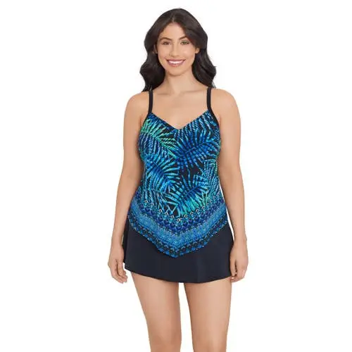 TRIMSHAPER Hank Tankini Swimsuit Top - Kona Corners