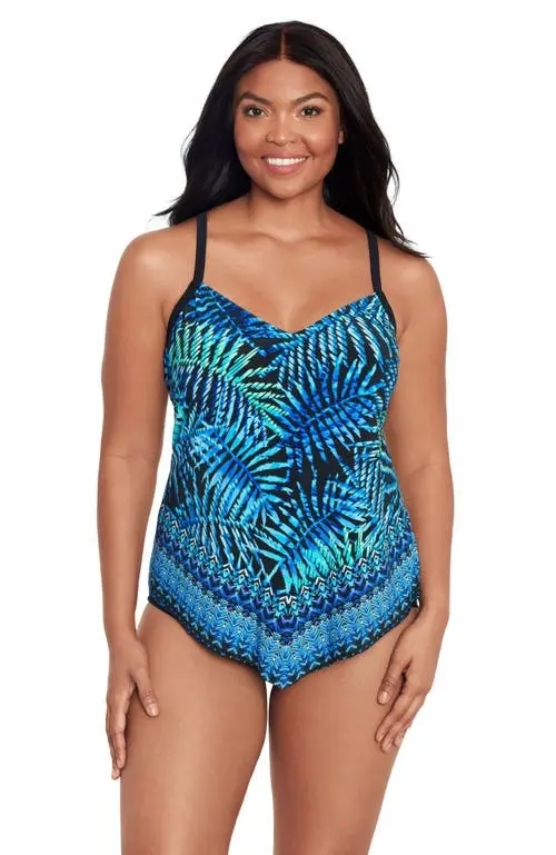 TRIMSHAPER Hank Tankini Swimsuit Top - Kona Corners