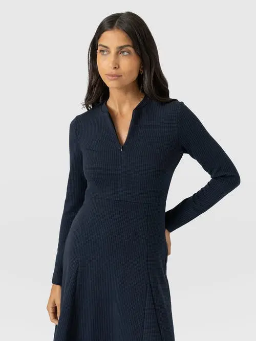 SAINT + SOFIA Macie Zip Up Dress