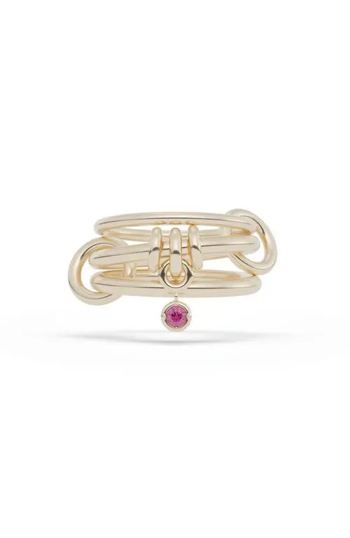 SPINELLI KILCOLLIN Piera Linked Rings - Yellow Gold