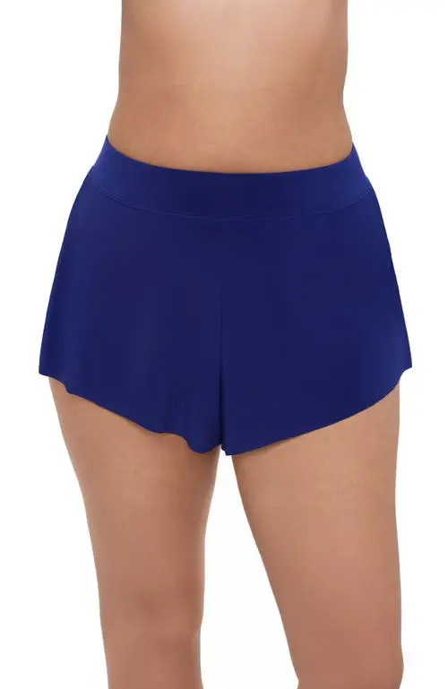 TRIMSHAPER Mid-rise Swim Short - Ink