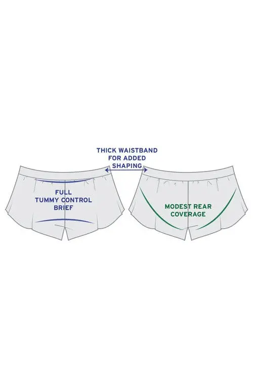 TRIMSHAPER Mid-rise Swim Short - Ink
