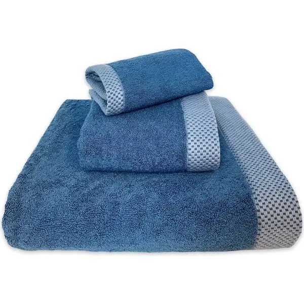 BEDVOYAGE Luxury Viscose Odor & Mildew Resistant Towel Collection - Indigo