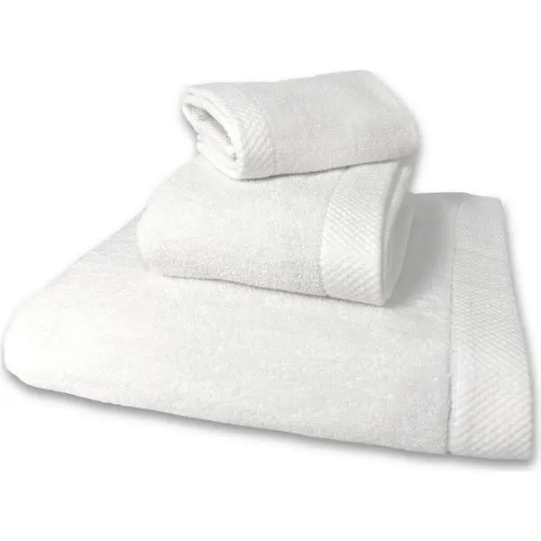 BEDVOYAGE Luxury Viscose Odor & Mildew Resistant Towel Collection - White