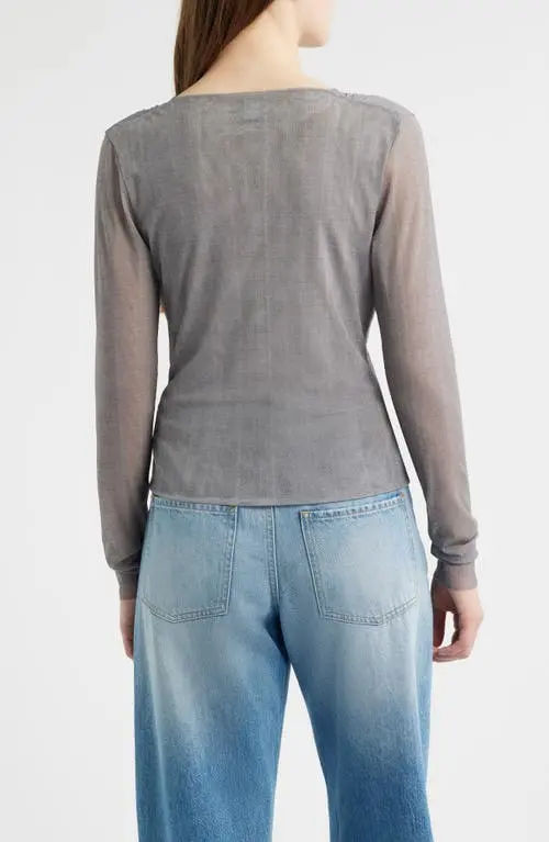BOSS Edriba Faux Wrap Top