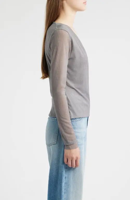 BOSS Edriba Faux Wrap Top