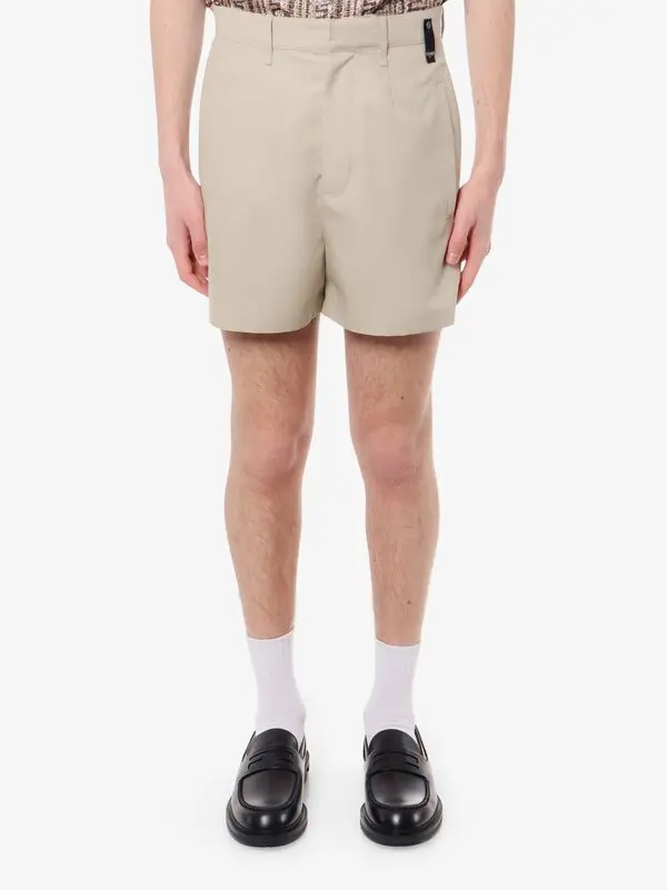 Fendi Wool Tailored Shorts