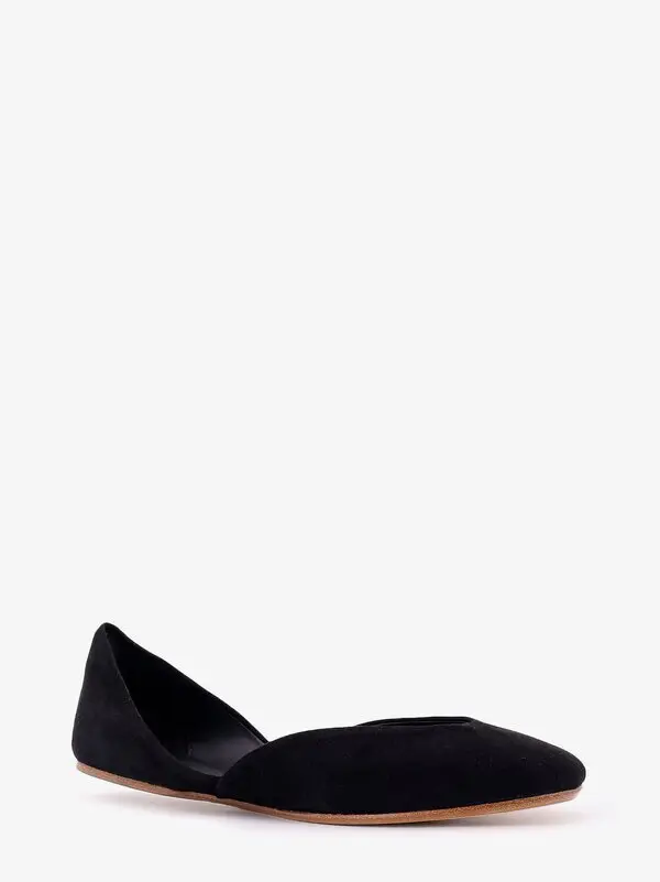 THE ROW Suede Ballerinas