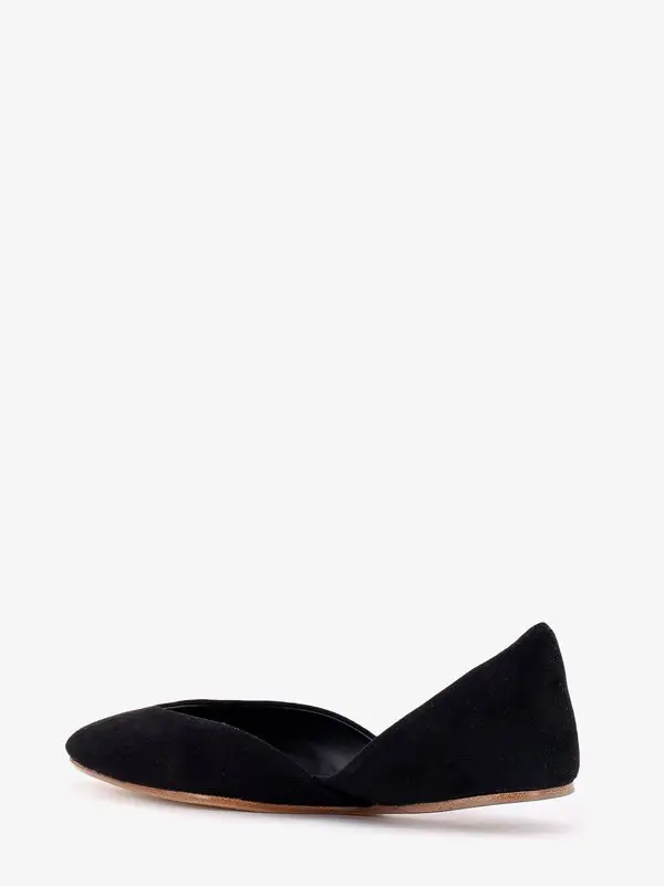 THE ROW Suede Ballerinas