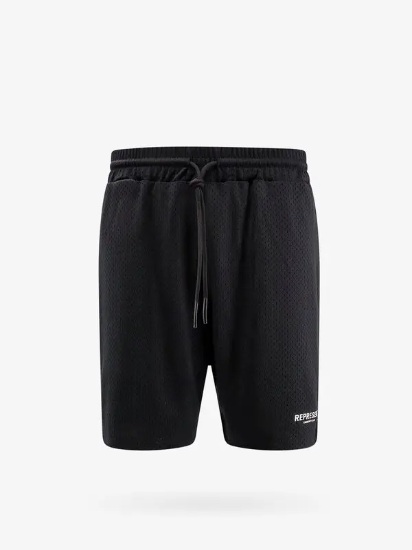 REPRESENT Nylon Bermuda Shorts With Logo