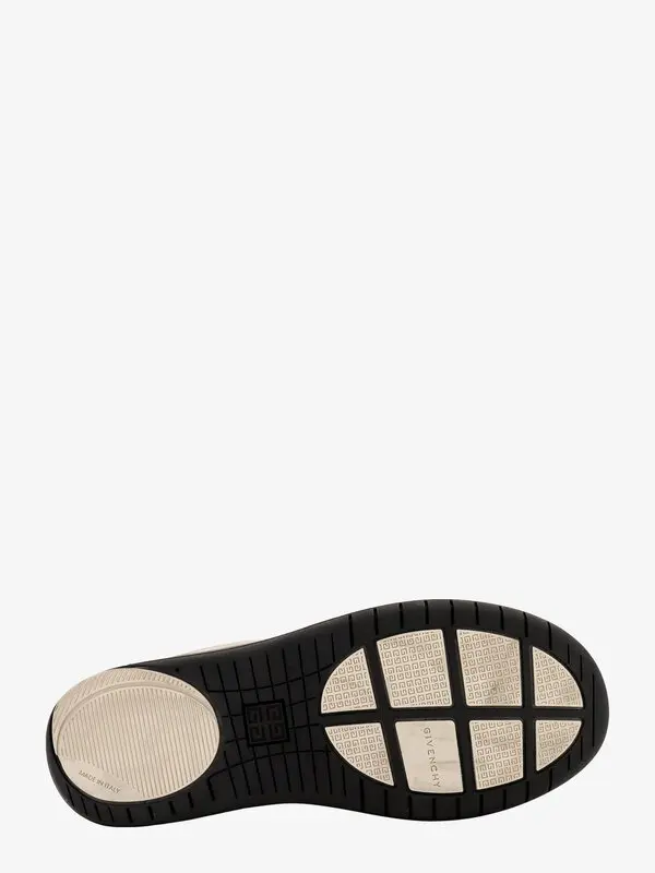 Givenchy Nabuk And Synthetic Fiber High Top Sneakers - Beige