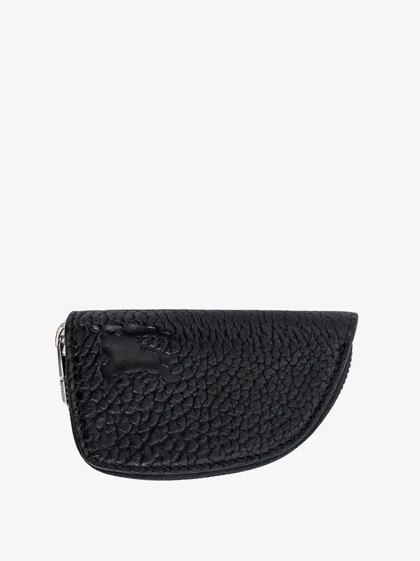 Burberry Leather Coin Purse - Black