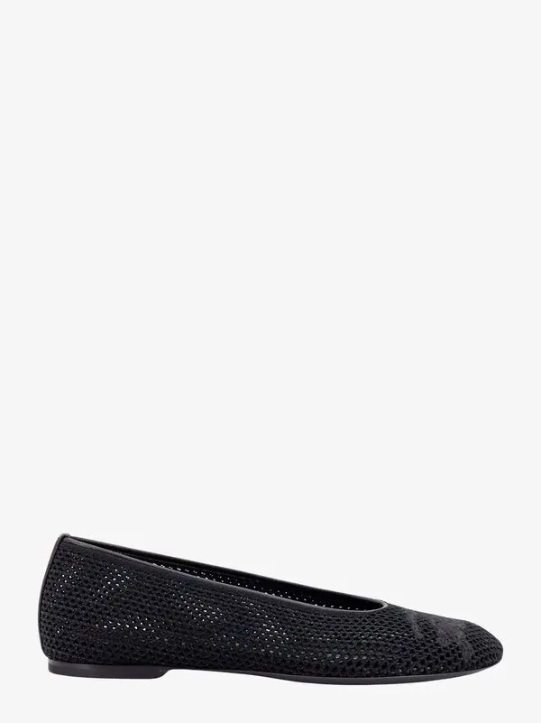 Burberry Mesh Ballerinas With Ekd Detail