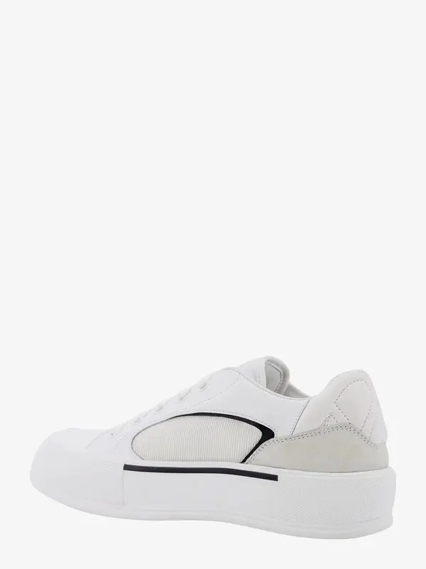 Alexander McQueen Leather And Canvas Sneakers