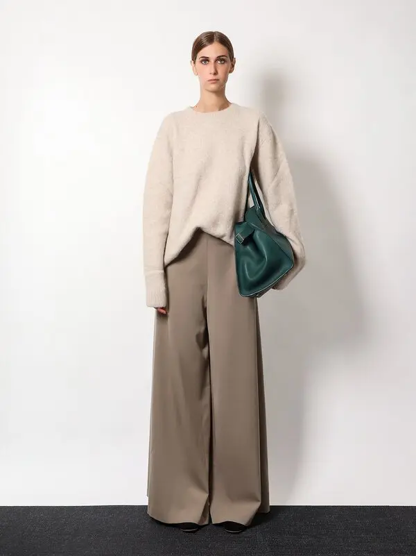 THE ROW Wool Flared Trouser