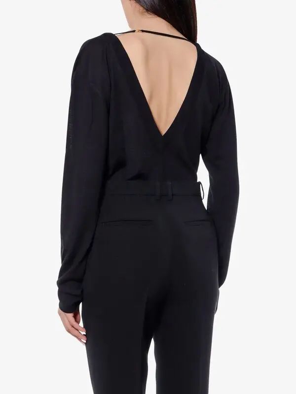 Saint Laurent Wool, Cashmere And Silk Body
