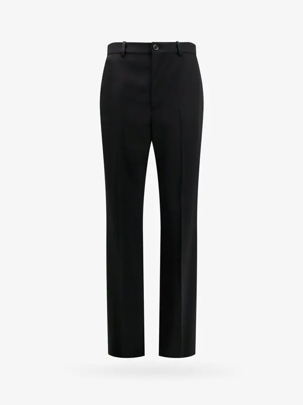 Balenciaga Slim Fit Wool Trousers