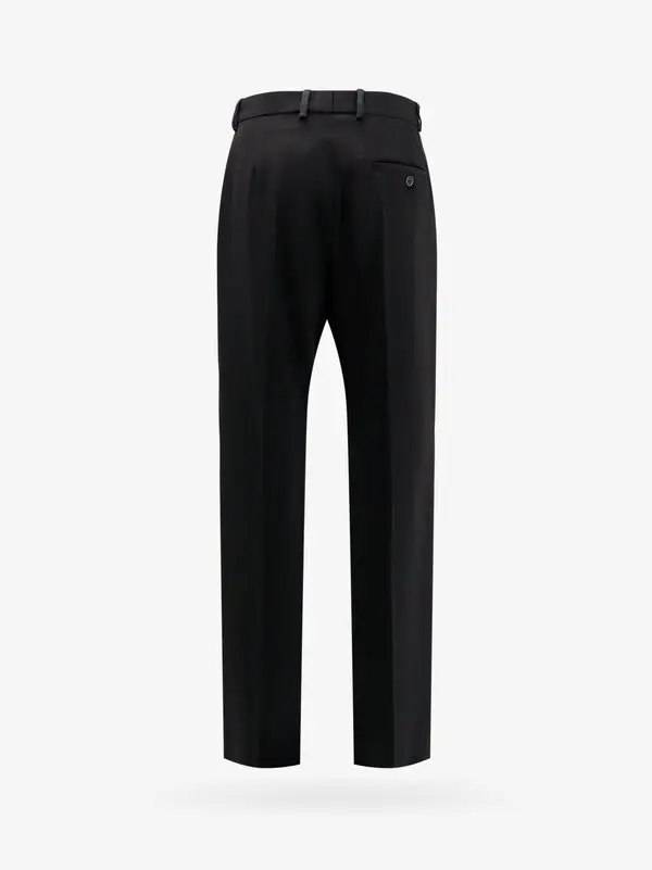 Balenciaga Slim Fit Wool Trousers