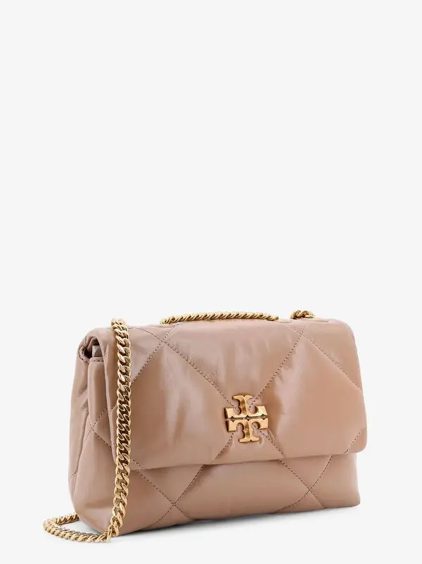 Tory Burch Kira Matelassé Leather Shoulder Bag With Metal Logo