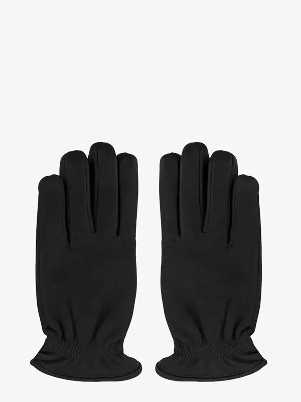 ORTIGNI Leather Gloves - Black