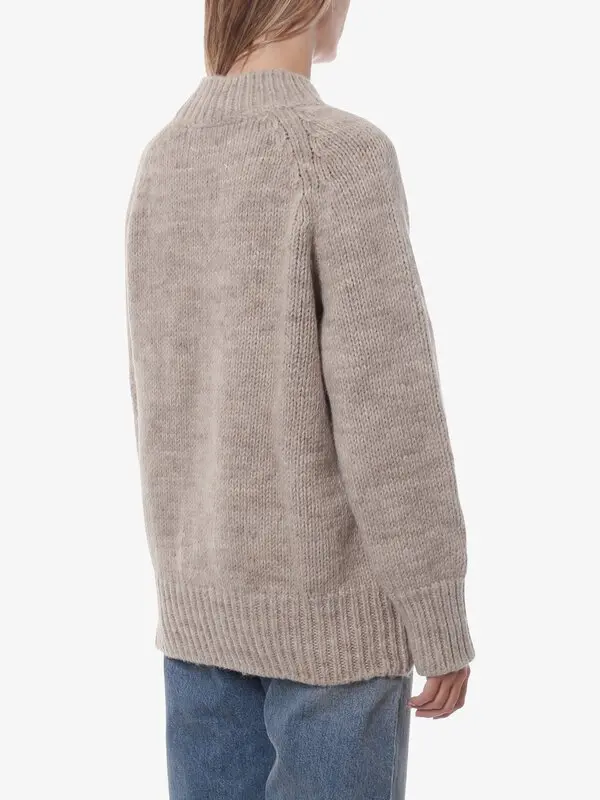 MAISON MARGIELA Alpaca Wool Sweater - Beige