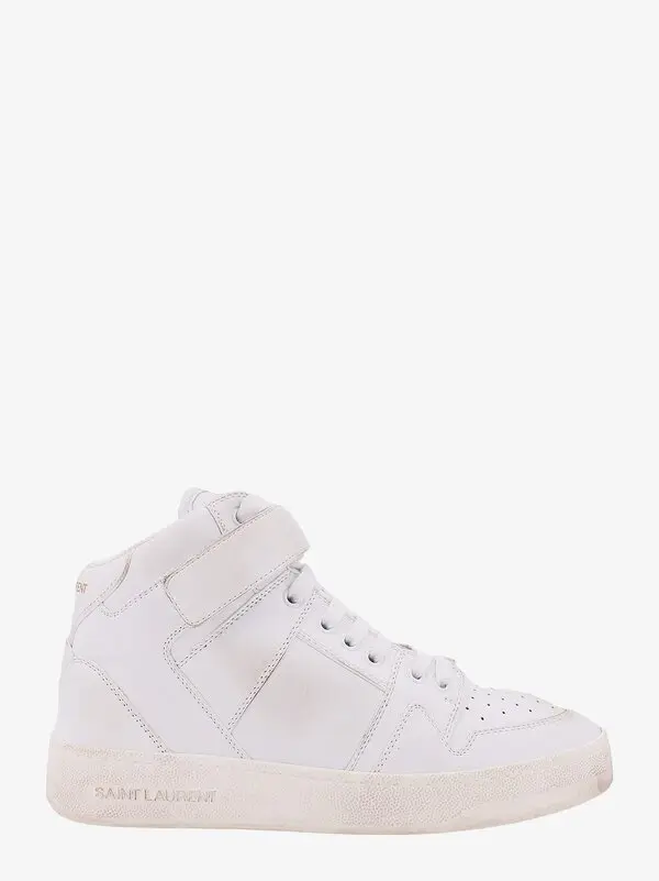 Saint Laurent Leather High-top Sneakers