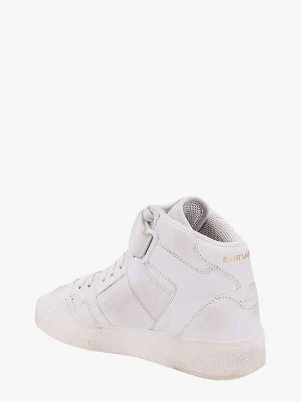 Saint Laurent Leather High-top Sneakers