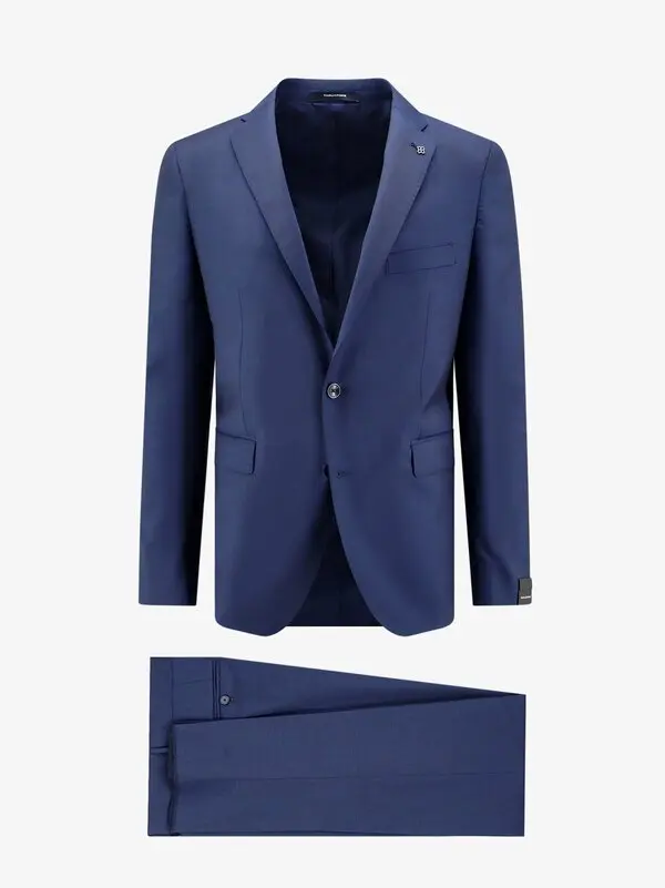 Tagliatore Virgin Wool Suit - Blue