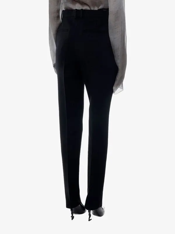 Saint Laurent Sustainable Virgin Wool Trouser