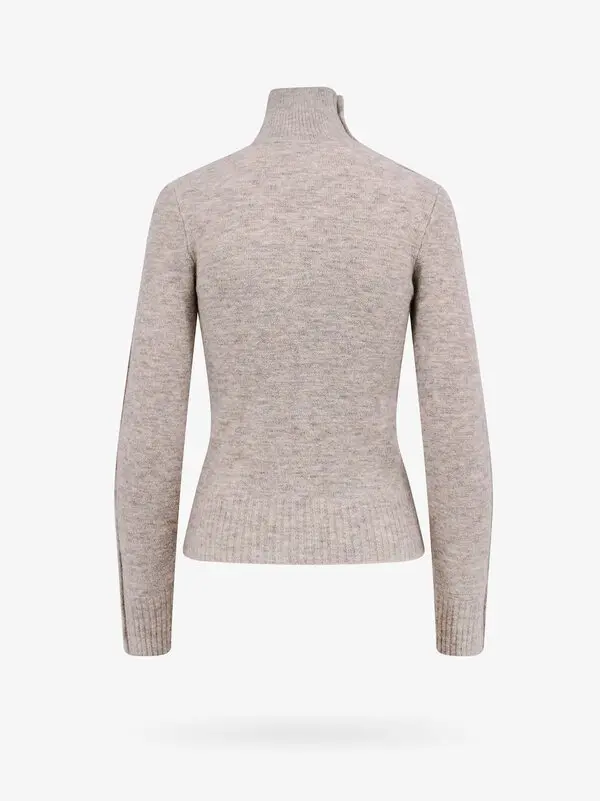 Isabel Marant Alpaca Blend Sweater With Metal Buttons