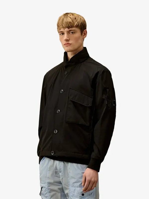 C.P. COMPANY Protek Jacket With Logo - Black