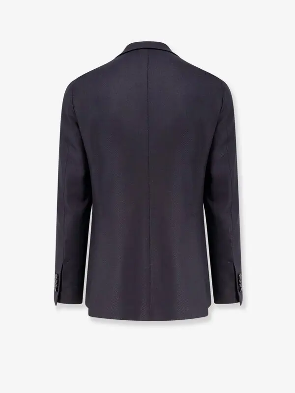 Tagliatore Virgin Wool And Cashmere Blazer