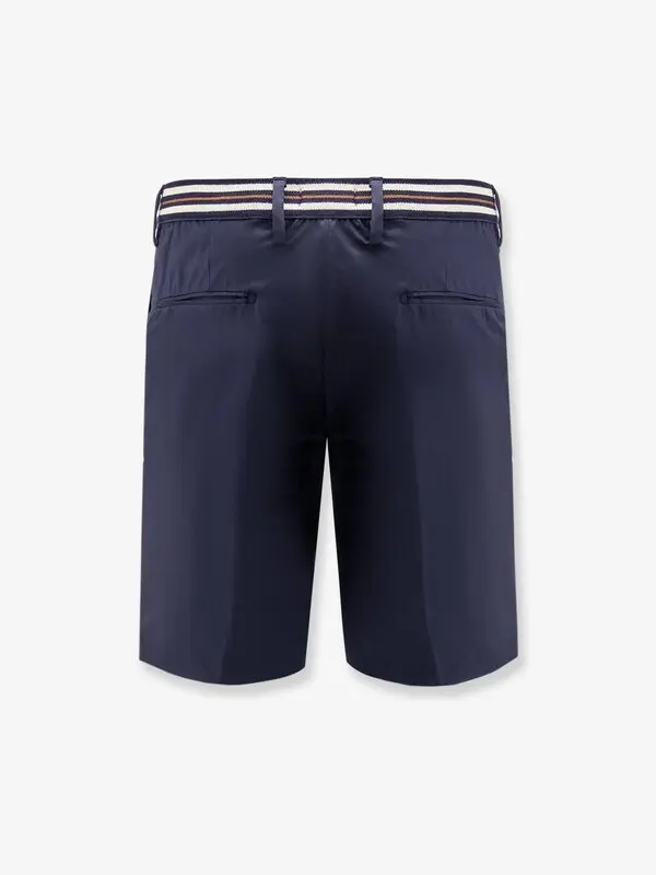 NUGNES 1920 Regular Fit Cotton Blend Shorts