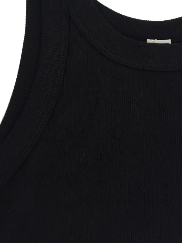 TOTEME Ribbed Cotton Tank Top