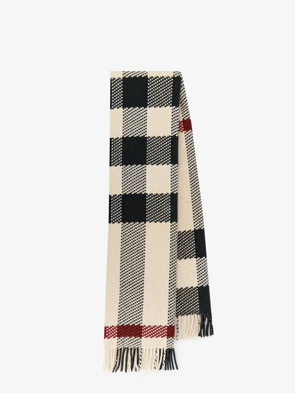 Burberry Wool Scarf - Beige