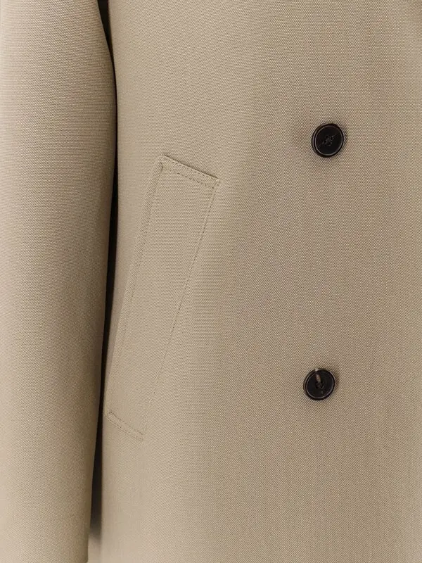 THE ROW Sable Oversize Wool Coat