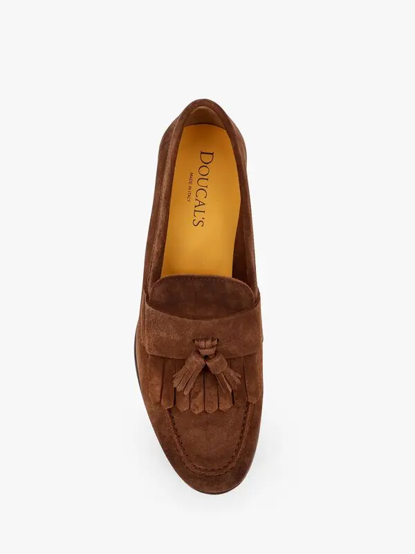 DOUCAL'S Suede Tassel Loafers