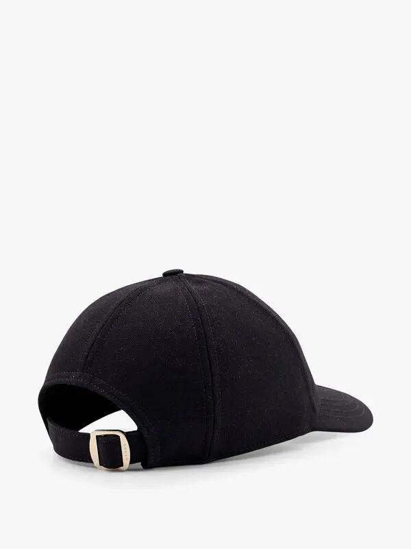 Gucci Visor Cap With Web Detail
