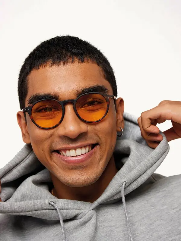 IZIPIZI Goodnight Round Frame Eyeglasses - #d Tortoise